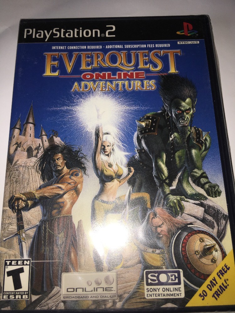 Everquest Online Adventures PS2 New Playstation 2 814582403124| eBay