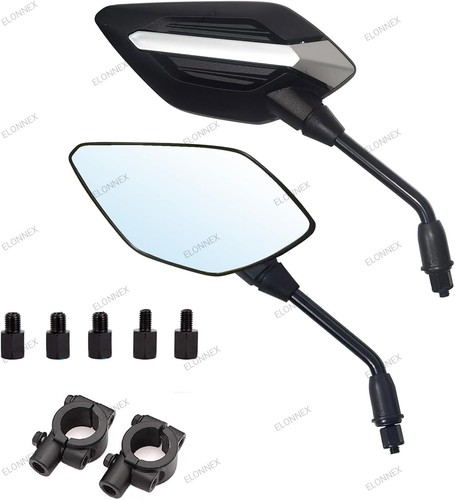 PAIR OF UNIVERSAL MOBILITY SCOOTER MIRRORS USA 8MM AND 10MM THREAD | eBay