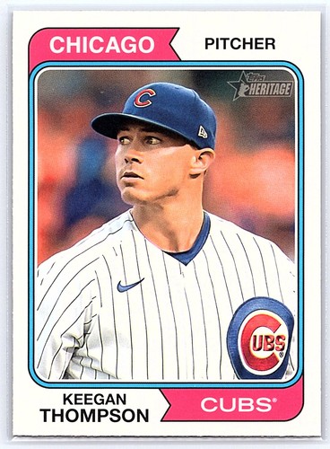 2023 Topps Heritage #340 Keegan Thompson Chicago Cubs | eBay