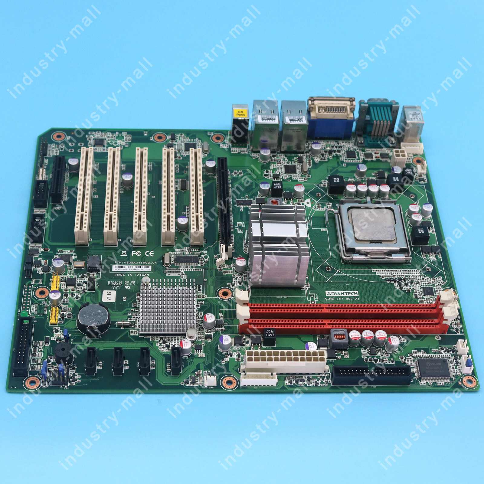 one used Advantech motherboard AIMB-767 REV.A1 AIMB-767G2-00A1E DHL ...