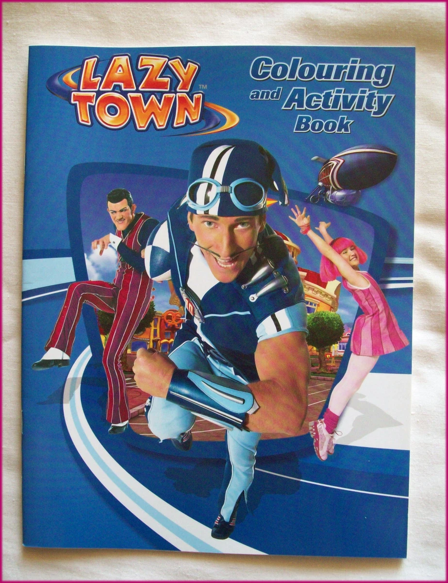Lazy Town Sportacus Coloring Pages