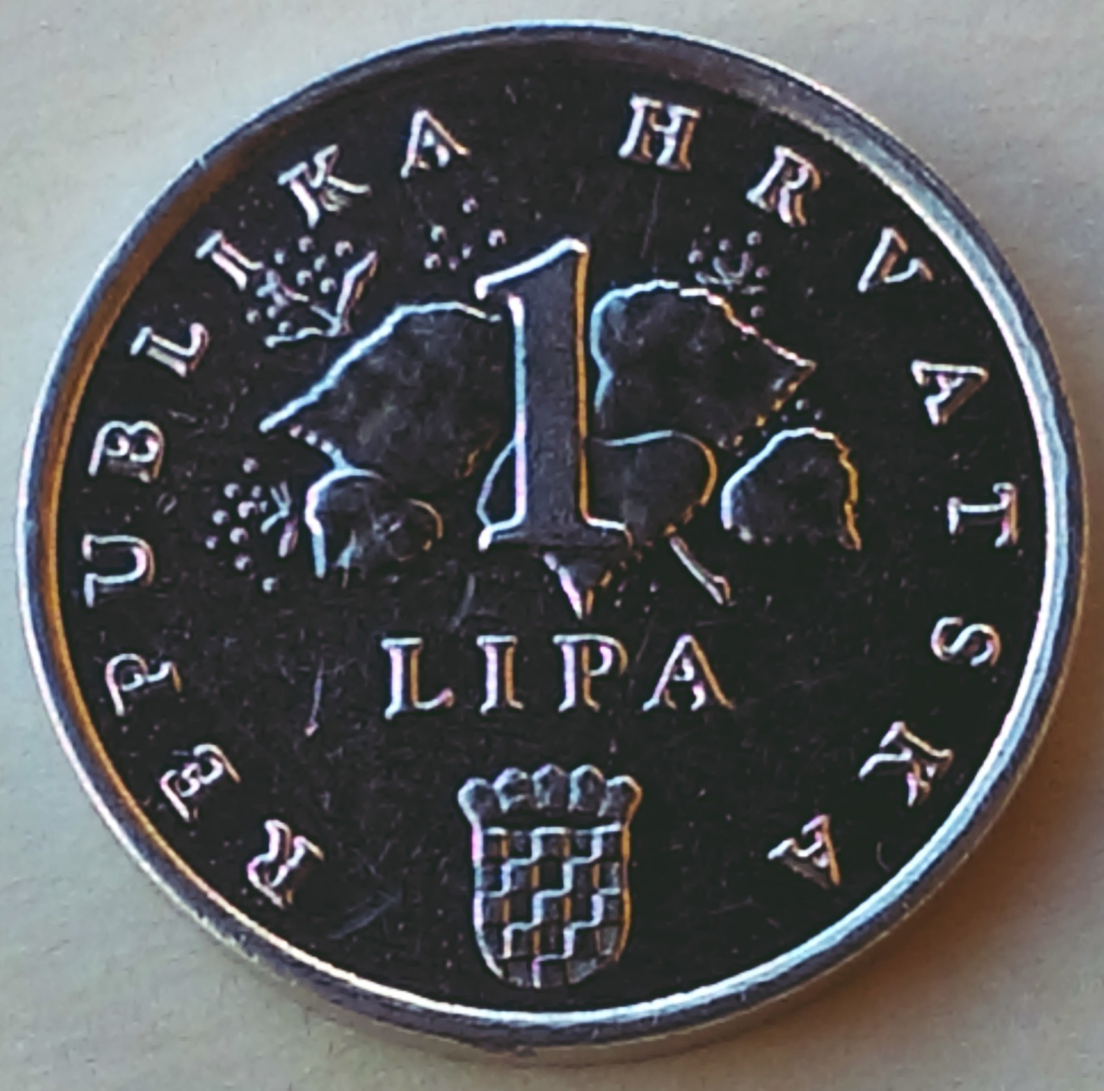 1 Lipa 2002. Latin text - ZEA MAYS , Croatian coin, Aluminium ! | eBay