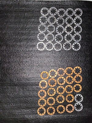 50 Internal Tooth Lock Washers Aircraft American Hole Size 3/8 ...