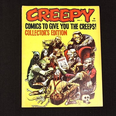 Creepy 1 Warren Magazine 1964 First Appearance Uncle Creepy Horror ...