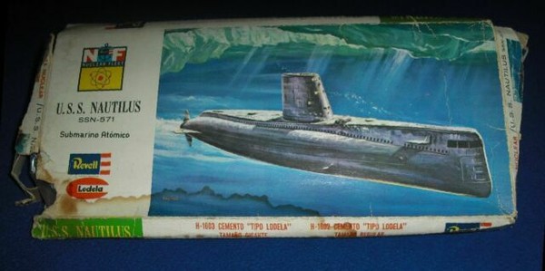 Revell Guided Missile Submarine USS Nautilus 1 305 for sale online | eBay
