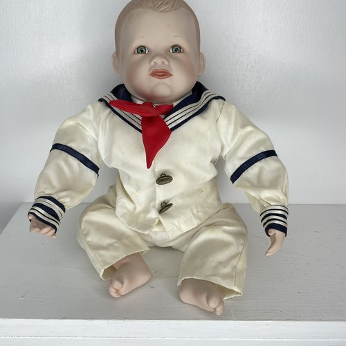 Vintage Porcelain Sailor Boy Matthew Doll Ashton Drake by Yolanda Bello ...
