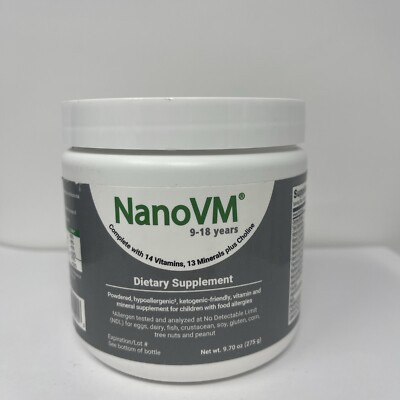 NanoVM 9-18 years Dietary Supplement Powder Nano VM Vitamin Mineral ...