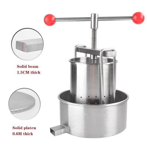 304 Stainless Steel Push Type Manual Juicer Orange Lemon Sugar Cane ...