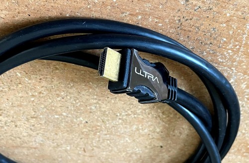 ULTRA DisplayPort Cable E301195. AWM. Style 20276. HDMI Cable. 6 feet ...