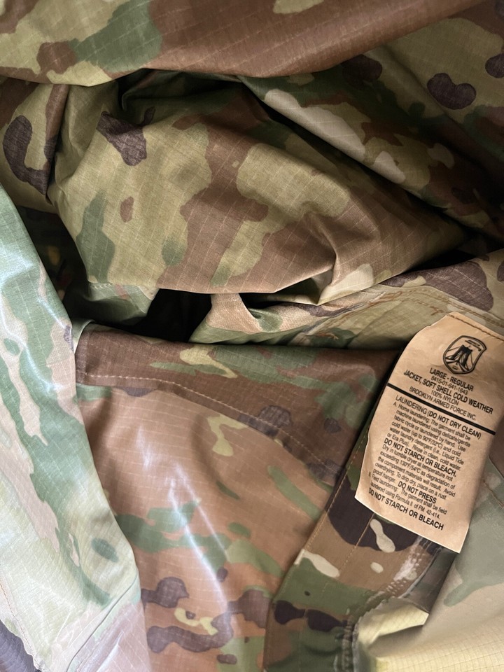 OCP Cold Weather Jacket ECWCS Water Resistant Wind Proof Rain shell BAF ...