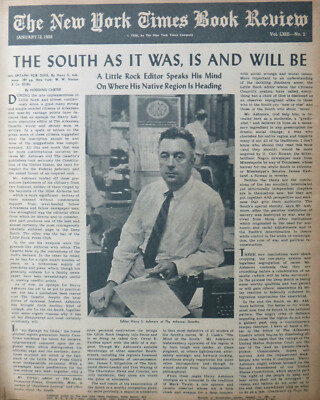 HARRY ASHMORE EPITAPH FOR DIXIE CARTER ARKANSAS January 12 1958 NY ...