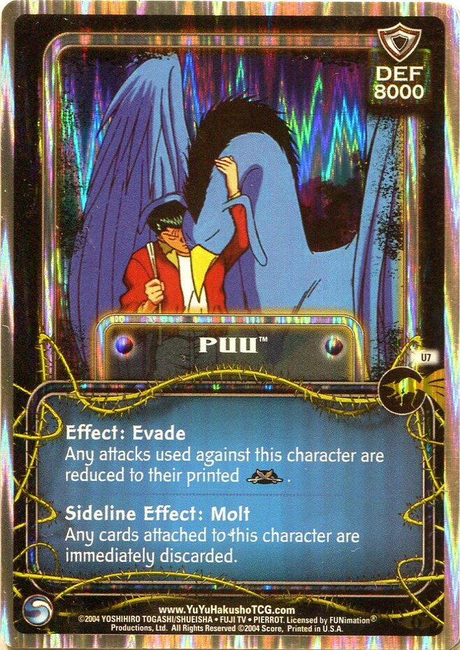 Puu - U7 - 1st Edition - Foil (Betrayal) Yu Yu Hakusho | eBay