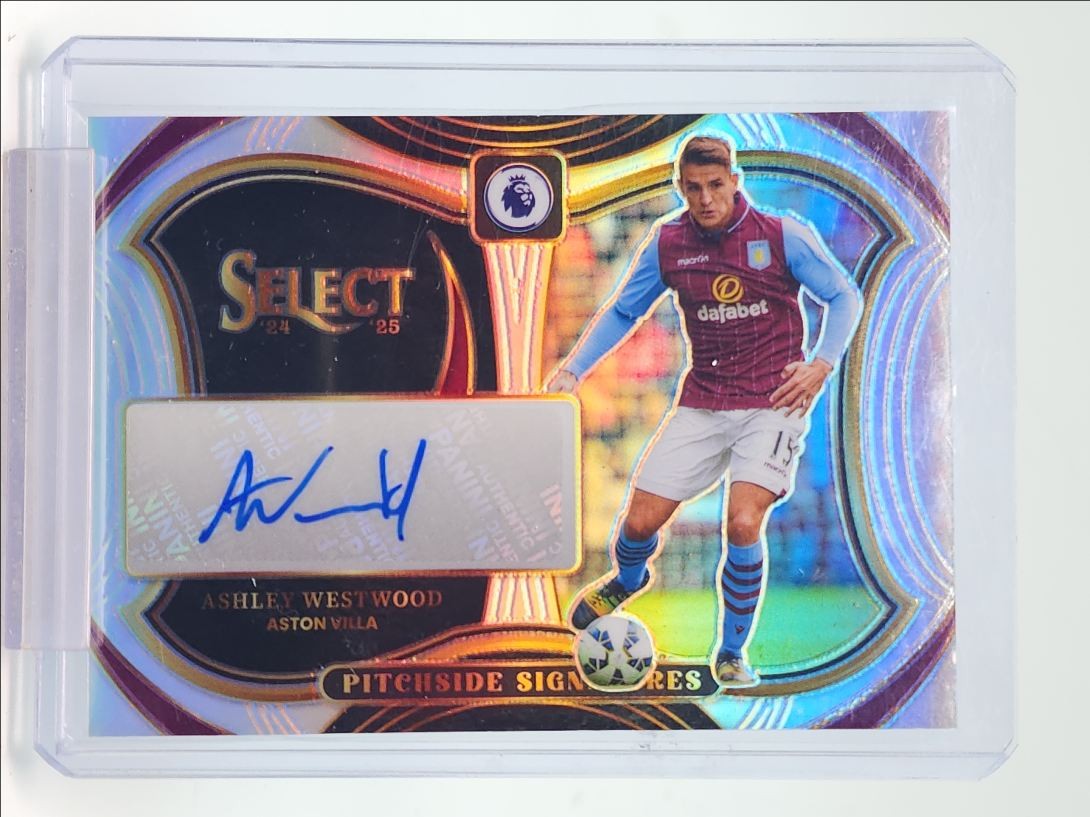 Ashley Westwood 2024 Select Premier League #PS-AW Pitchside Signatures ...