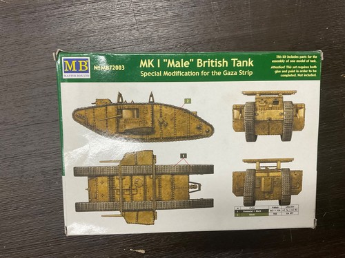Master Box MK I “Male” British Tank WWI Model Kit Special Modification ...