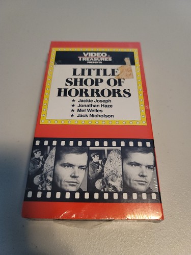 Vintage 1985 Little Shop of Horrors VHS Video Treasures Presents *NEW ...