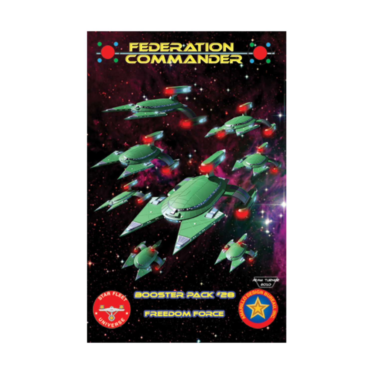 ADB Federation Commander Booster Pack #28 - Freedom Force Bag SW (New ...