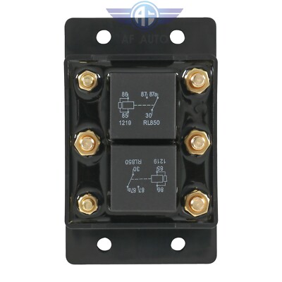 MVP Tarp and Winch Motor Snow Plow - Forward & Reverse Relay Module Six ...