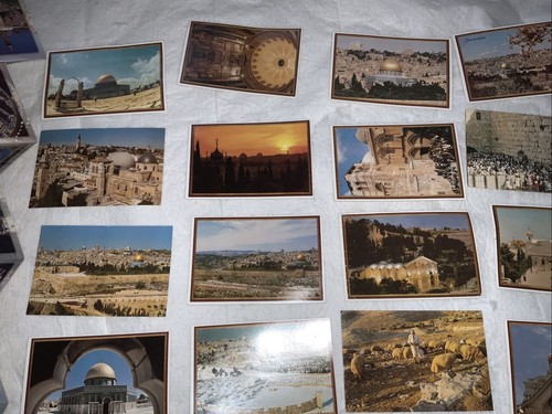 Postcard Lot Of 22 From Jerusalem Israel Holy Land | eBay