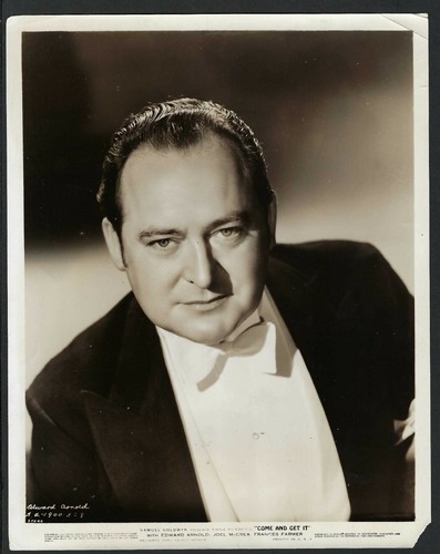 EDWARD ARNOLD ACTOR VINTAGE 1935 ORIGINAL PORTRAIT PHOTO | eBay