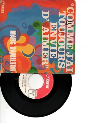 MARC HAMILTON RARE SP COMME J AI TOUJOURS ENVIE D AIMER | eBay