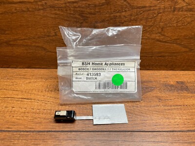 New OEM Bosch 413593 Thermador Wall Oven Air Interlock Switch 00413593 ...