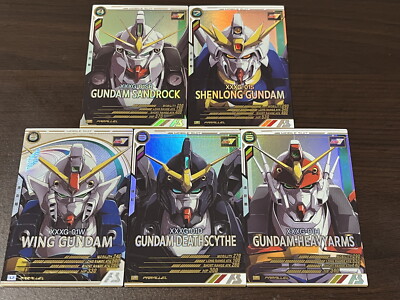 Wing Gundam 5 Set Gundam Arsenal Base W/SE:03 Card AB03-034 035 etc ...