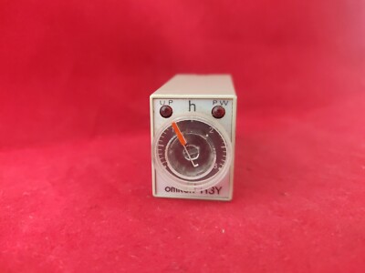 OMRON H3Y 0-3HOUR 3 HOUR MINI TIMER PIN BASE 12VDC | eBay UK