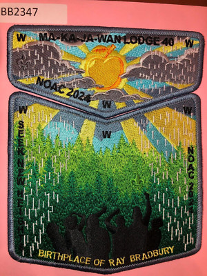 Boy Scout OA Flap Set Ma-Ka-Ja-Wan Lodge 40 2024 NOAC | eBay