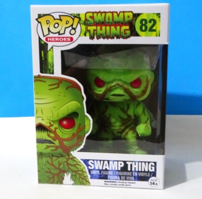 Funko Pop! Swamp Thing - Swamp Thing Flocked #82 2015 +P/Prot | eBay ...