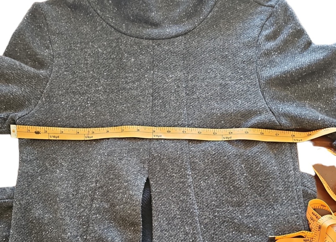 ALEMBIKA Cape High Neck Over Topper Women's Size 1 ( 6-8 US) Art To ...