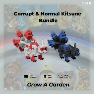Corrupted Kitsune & Normal Bundle - Grow A Garden🪴📈 - GAG - Kitsune | eBay