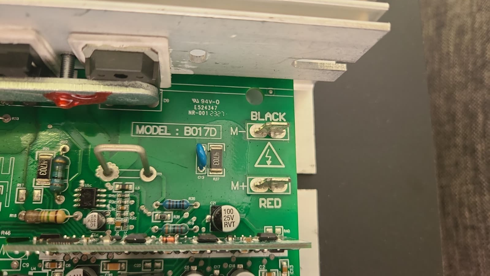 SHANGHAI ELECTRONICS MODEL # B017D Treadmill Motor Controller (USED) BOWFLEX T22 | eBay