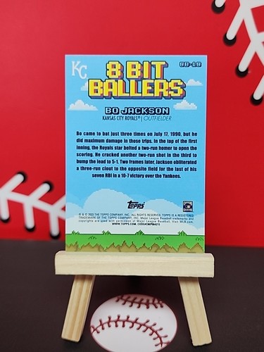 Bo Jackson 2023 Topps Big League 8-Bit Ballers #8B-18 - Kansas City ...