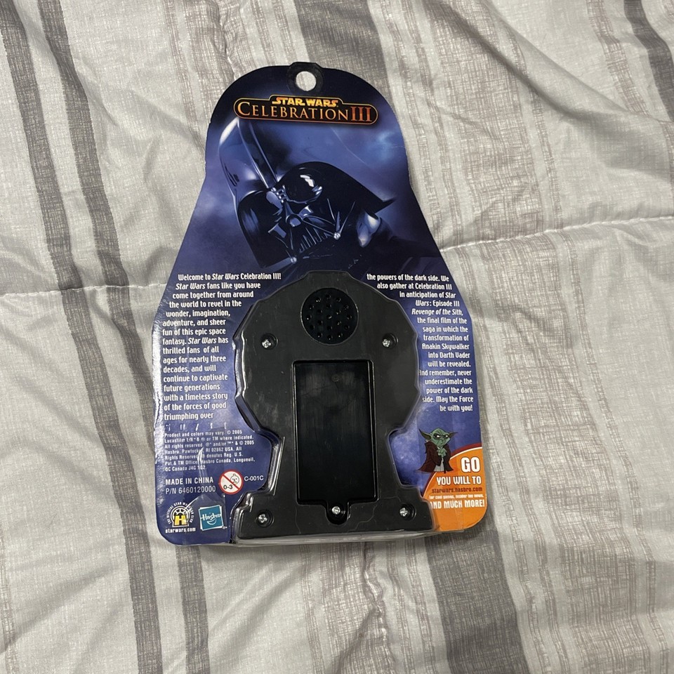 Hasbro DARTH VADER 2005 STAR WARS Celebration III Convention Exclusive ...