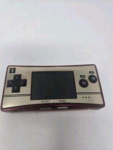 Game Boy Micro 20th Anniversary Limited Edition Famicom Model With ...