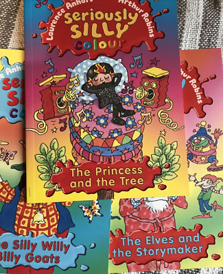 3 Seriously Silly Books by Laurence Anholt Silly Willy Goats/Princess ...
