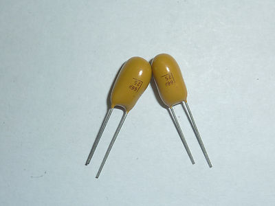 100Pcs Tantalum Capacitor DIP 25V68UF 68UF 25V 686 Radial | eBay