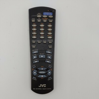 Remote Control For JVC RM-SXVM50J RM-SXVM52U XV-M512SL XV-M5 DVD DISC ...