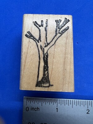 F0, Art Rubber Stamp, Dead Tree | eBay