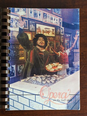 Vintage Opera on The Half Shell 1980 Cookbook Junior Women’s Guild New ...