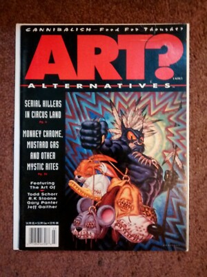 ART? ALTERNATIVE #3 art magazine- Todd Schorr*Gary Panter*RK Sloane ...