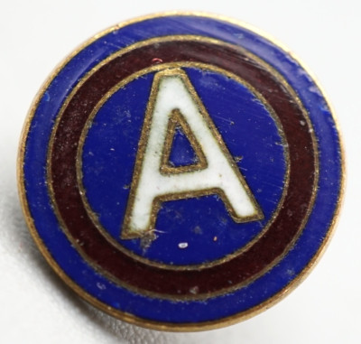WWII General Patton's 3rd Army Home Front Sweetheart DI Unit Pin RARE ...