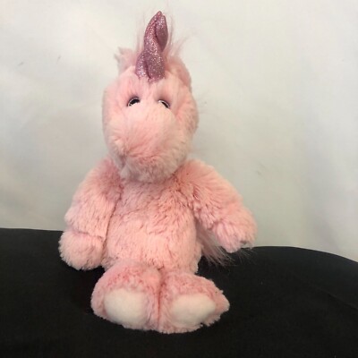 Ty Attic Treasures Cuddlys Estelle Pink Unicorn Fluffy 2018 Plush ...
