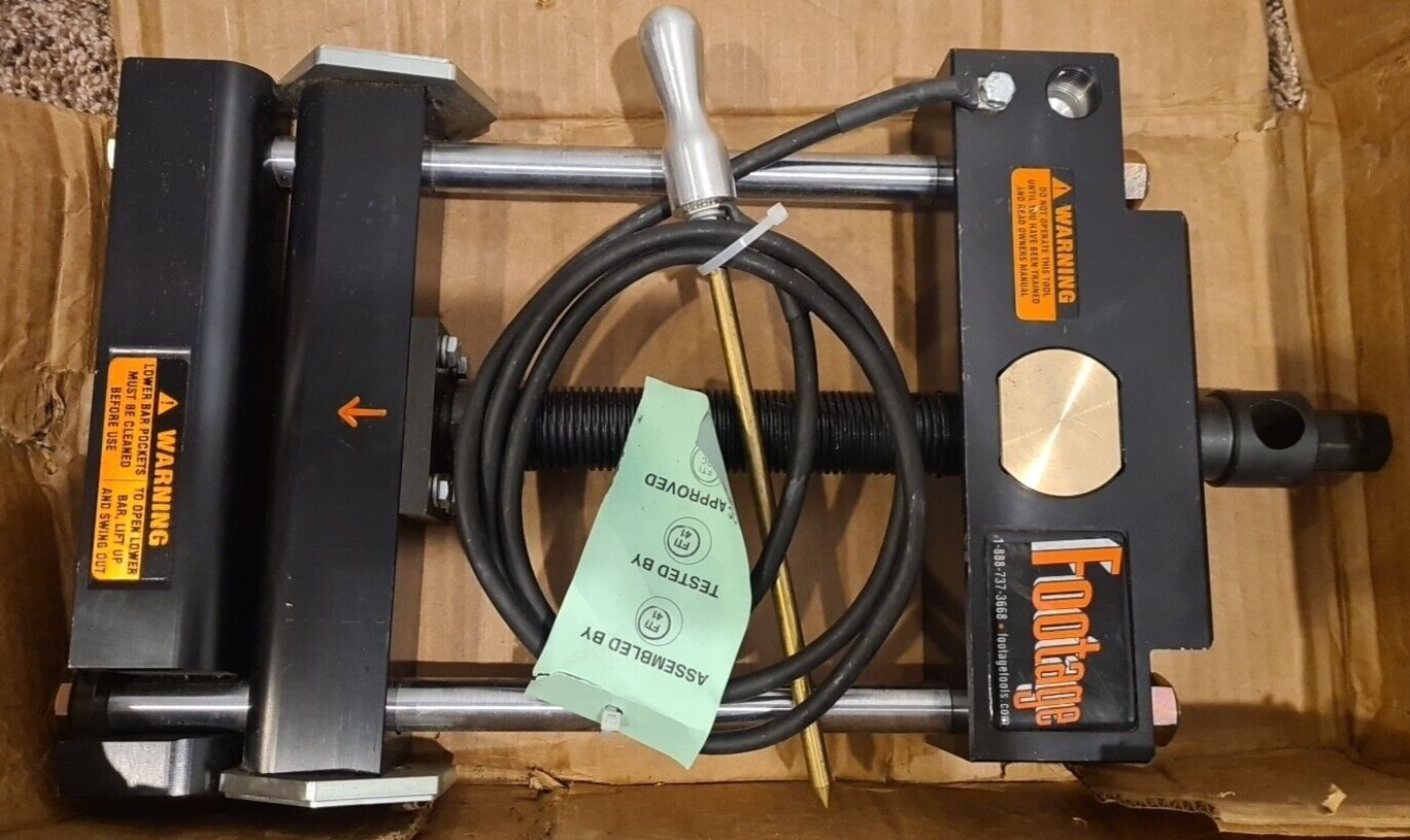 Footage Tools C156 Manual Squeeze Off Tool 1"-4" PE Pipe READ AD | eBay