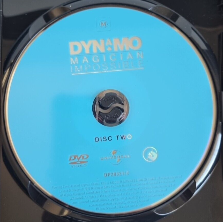 Dynamo Magician Impossible Series 1 (DVD, 2012) 2-Disc Set, Region 2,4 ...
