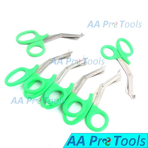 6 Pack 7-1/2 All Purpose Bandage Shears Scissors Autoclavable EMT/EMS 7 ...