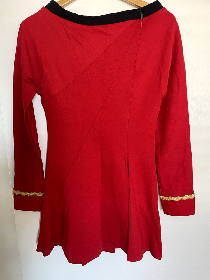 EUC ANOVOS Star Trek TOS Women's Uniform Dress Red - Size L | eBay