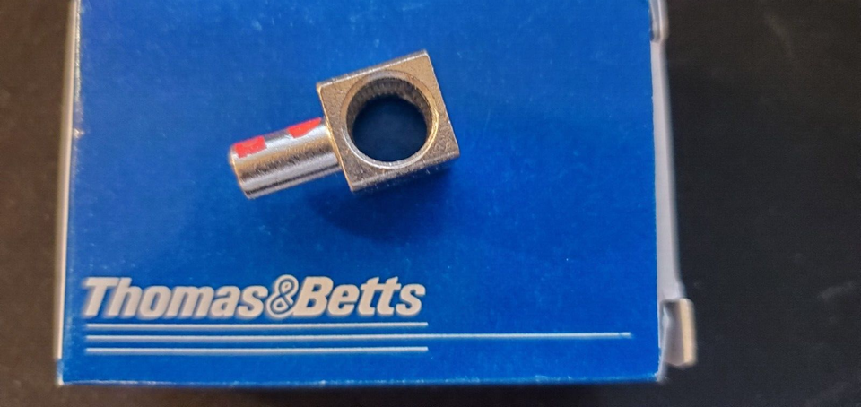Box of 6 Thomas&Betts color-Keyed uninsulated female disconnect size 2 ...
