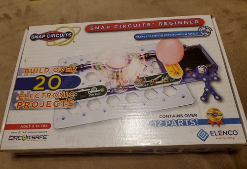 Elenco SCB-20 Snap Circuits Beginner Electronics Kit Projects For Kids ...