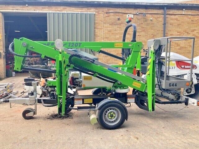 Niftylift 120T telescopic cherry picker for hire daily weekly or long ...